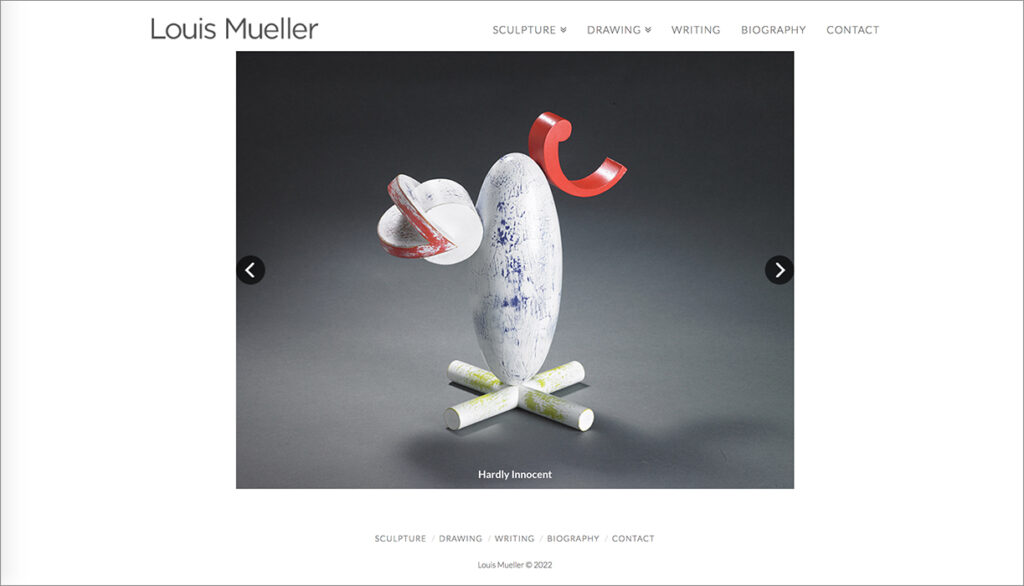 Louis Mueller | Alison Slon webdesign